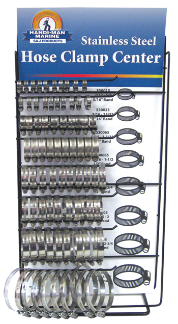 HOSE CLAMP DISPLAY, S/S – East Coast Sport & Marine